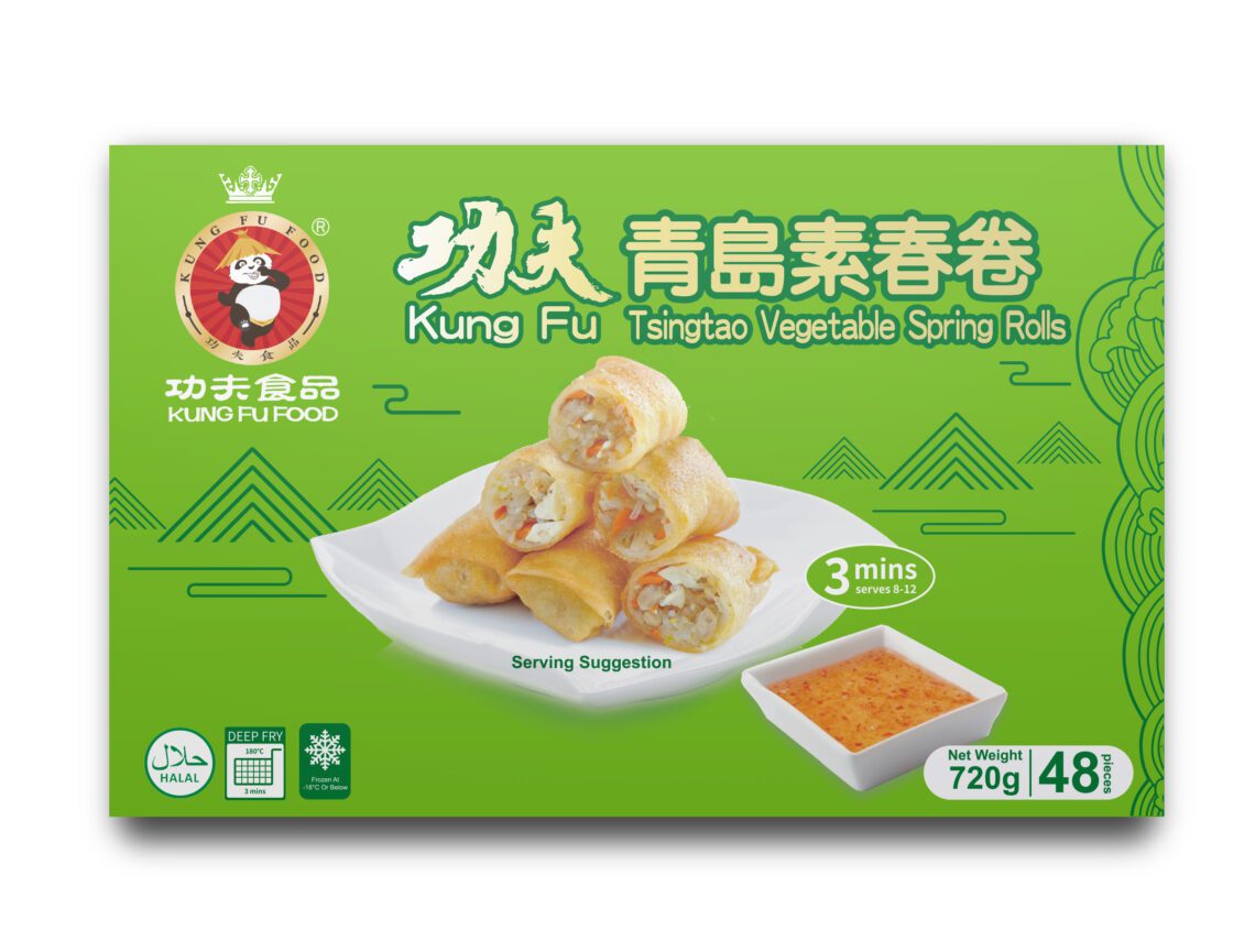 KUNG FU Tsingtao Vegetable Spring Rolls – Kung Fu Food